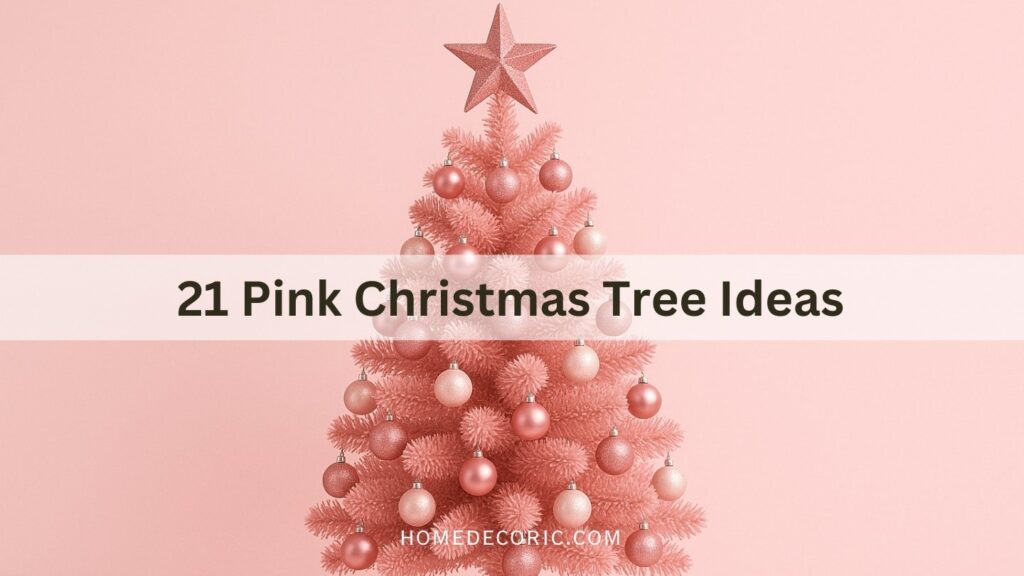 21 Pink Christmas Tree Decorations for a Unique Look