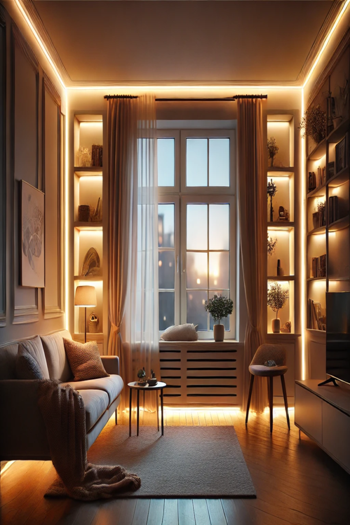 Top 15 LED Strip Lighting Ideas For Living Room