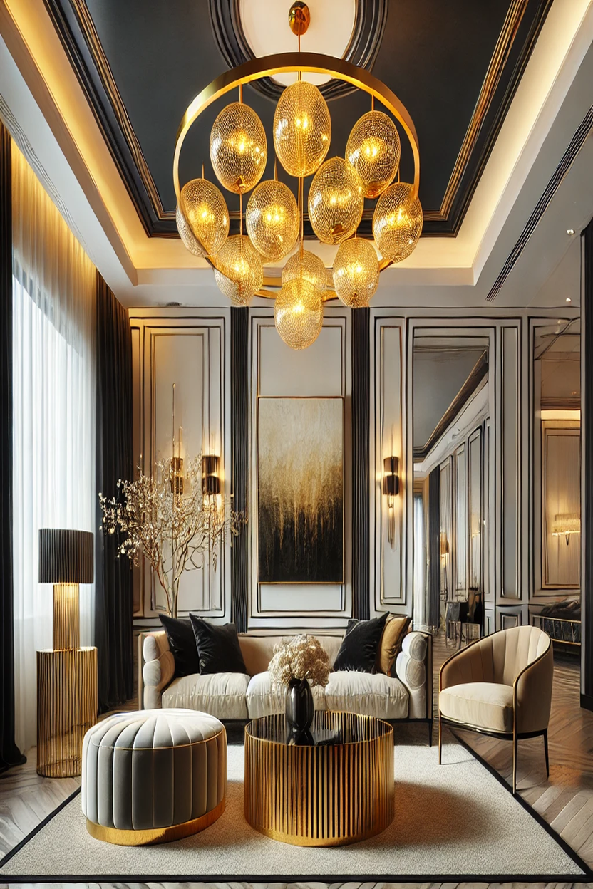 Gold And Black Room Ideas