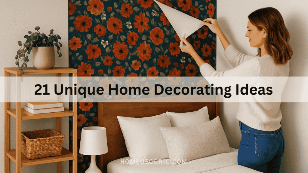 21 Unique Home Decorating Ideas to Refresh Your Space