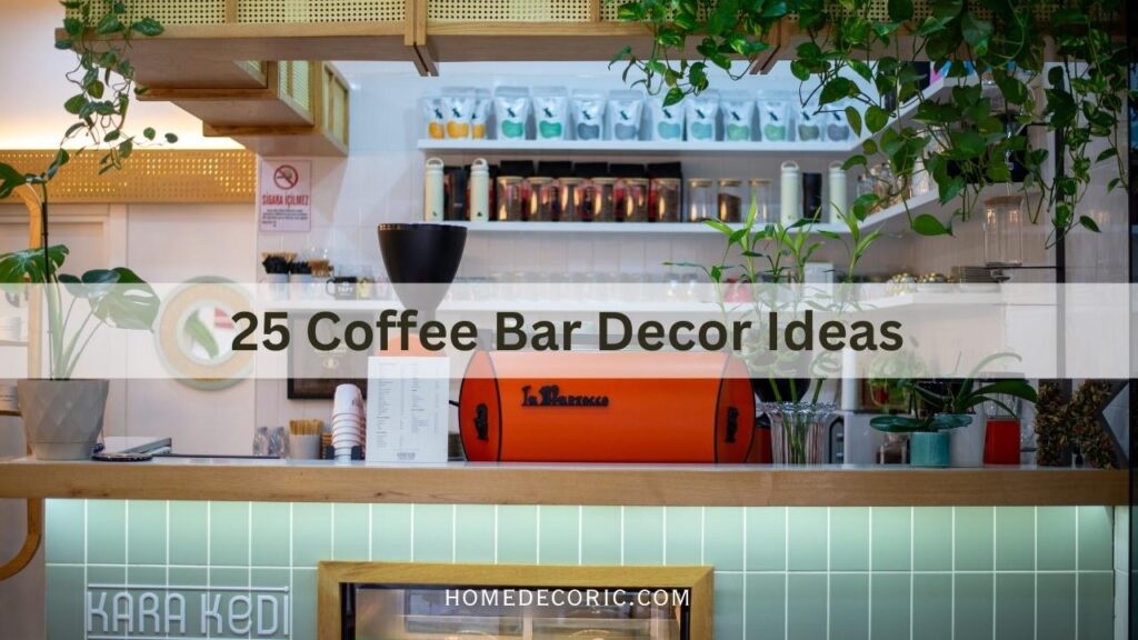 25 Coffee Bar Decor Ideas Will Leave Your Guests Speechless