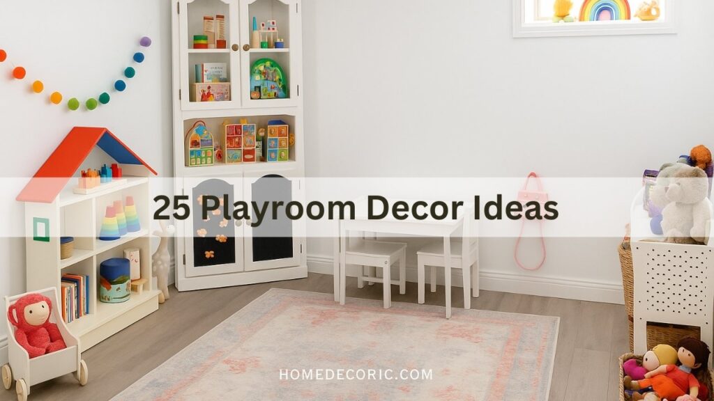 25 Playroom Decor Ideas That Spark Creativity and Calm