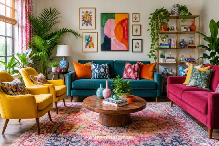 I Rounded Up the Most Creative, Colorful Living Room Ideas for Your ...